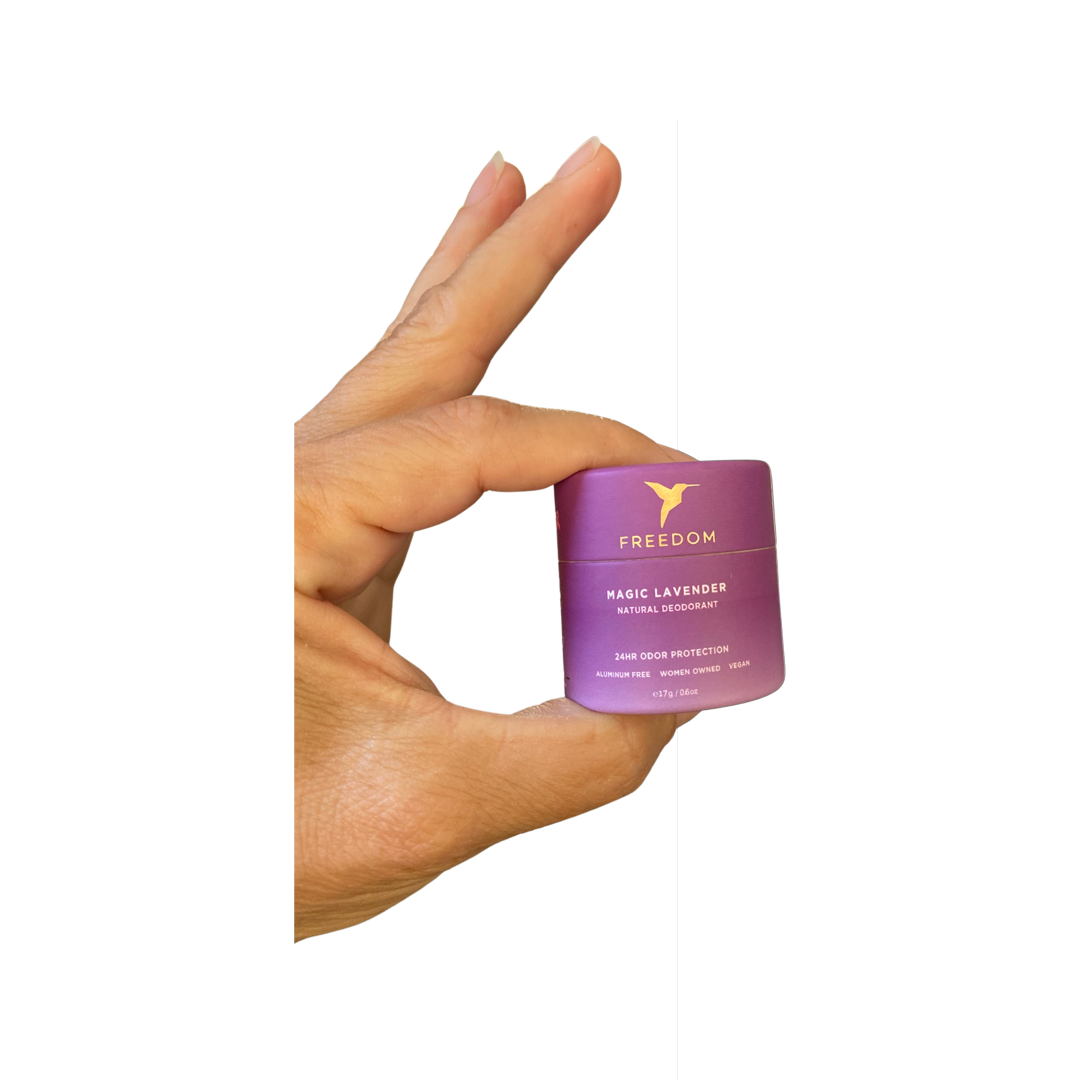 Deodorant Travel Minis - TSA Size Approved – Freedom Natural Deodorant