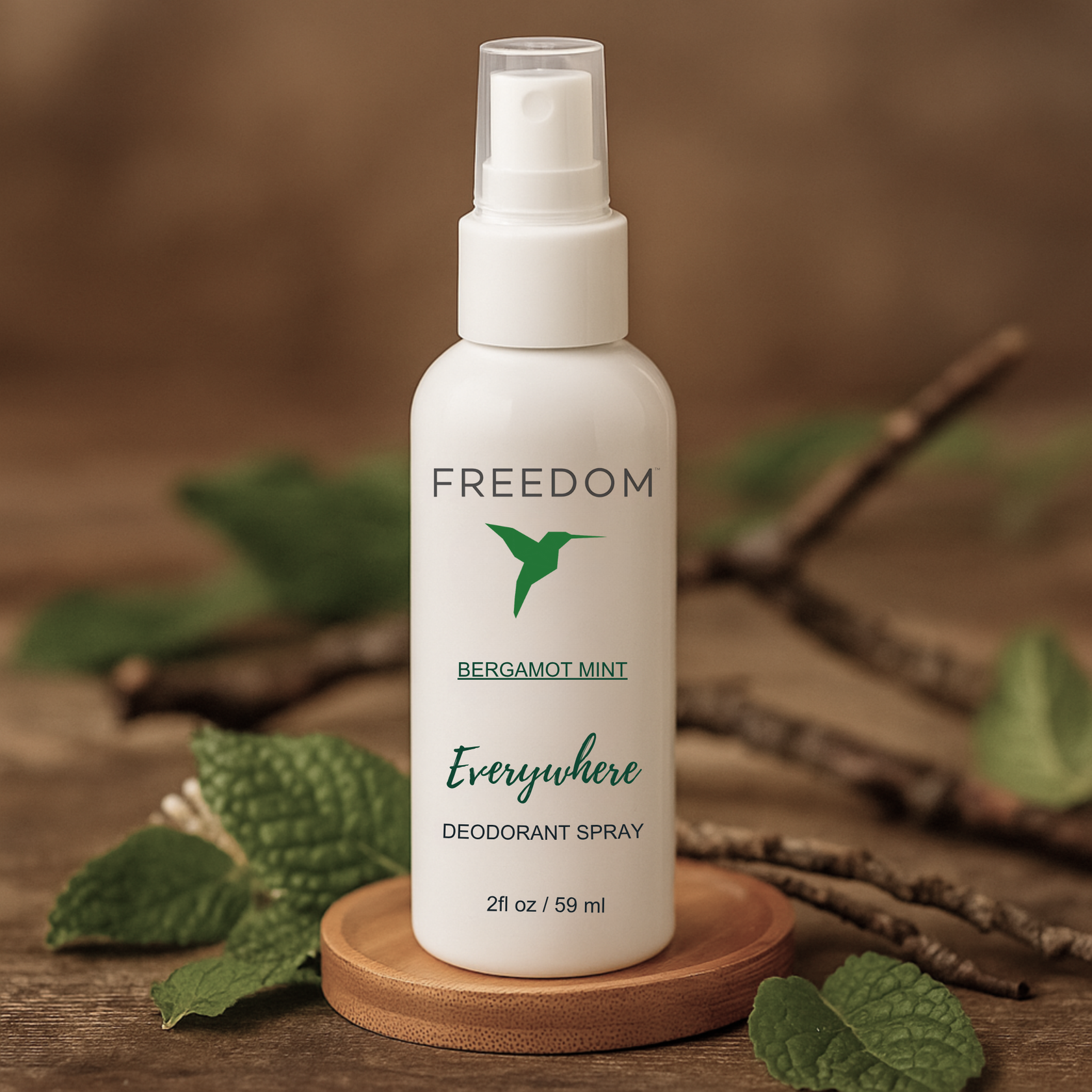 Natural Deodorant Spray Mini -Hot flash helper Aluminum-Free ,Cancer ...